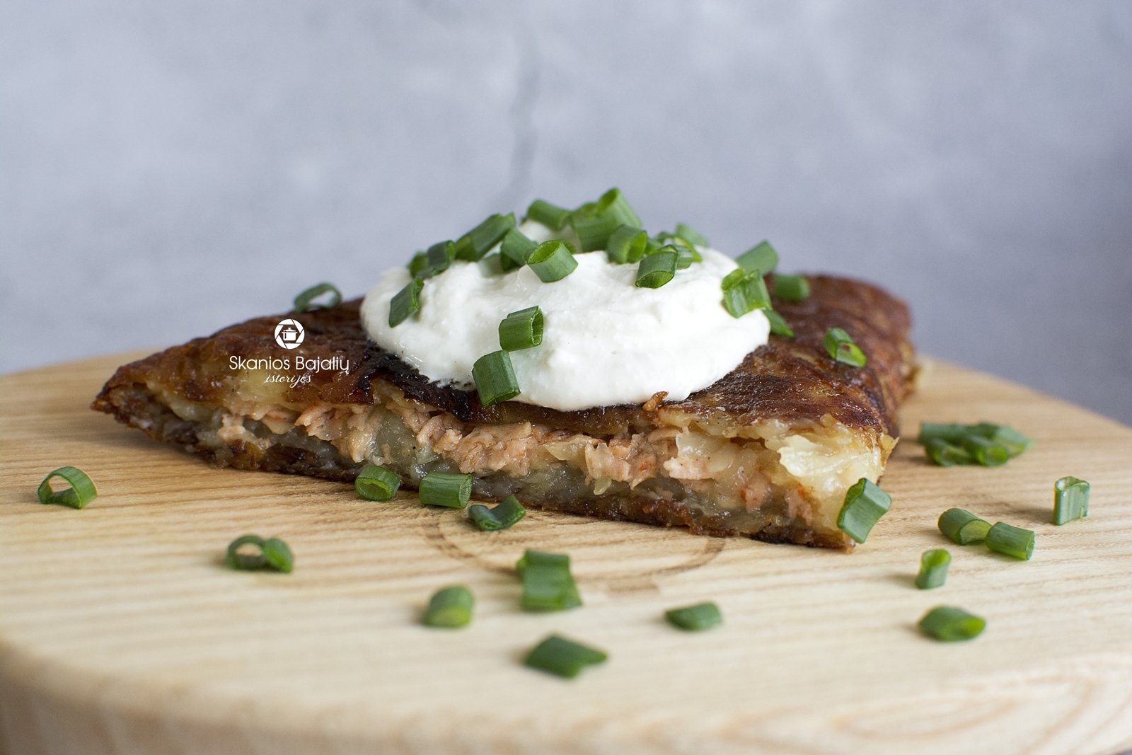 Bulvinis blynas su įdaru – Skanios Bajalių šeimos istorijos