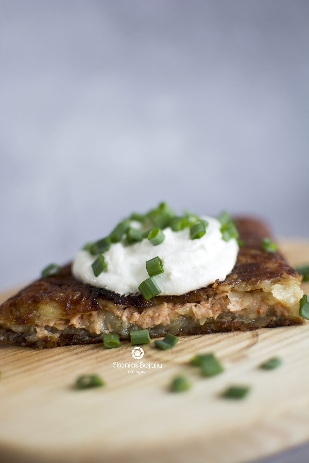 Bulvinis blynas su įdaru – Skanios Bajalių šeimos istorijos